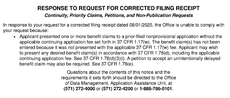 Everything to know about the USPTO’s new Continuing Application Fee ...